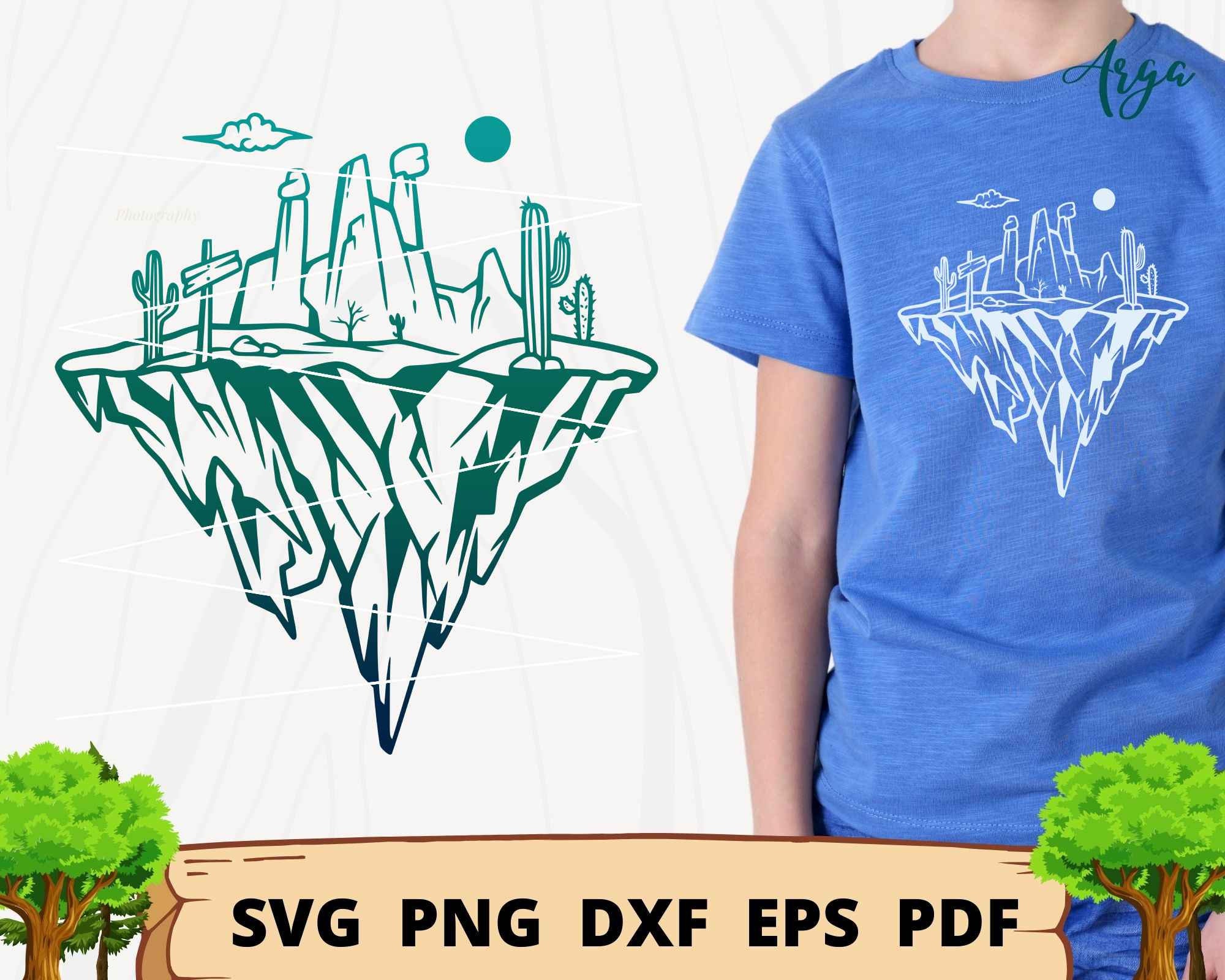 Floating Desert Svg Floating Island Svg Sky Island Svg - Etsy