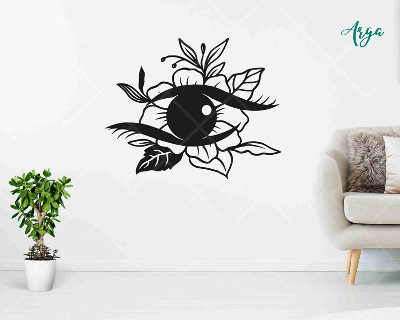 Optometry SVG, Floral Eye Svg, Eye With Flower Svg, Ophthalmologist Svg ...
