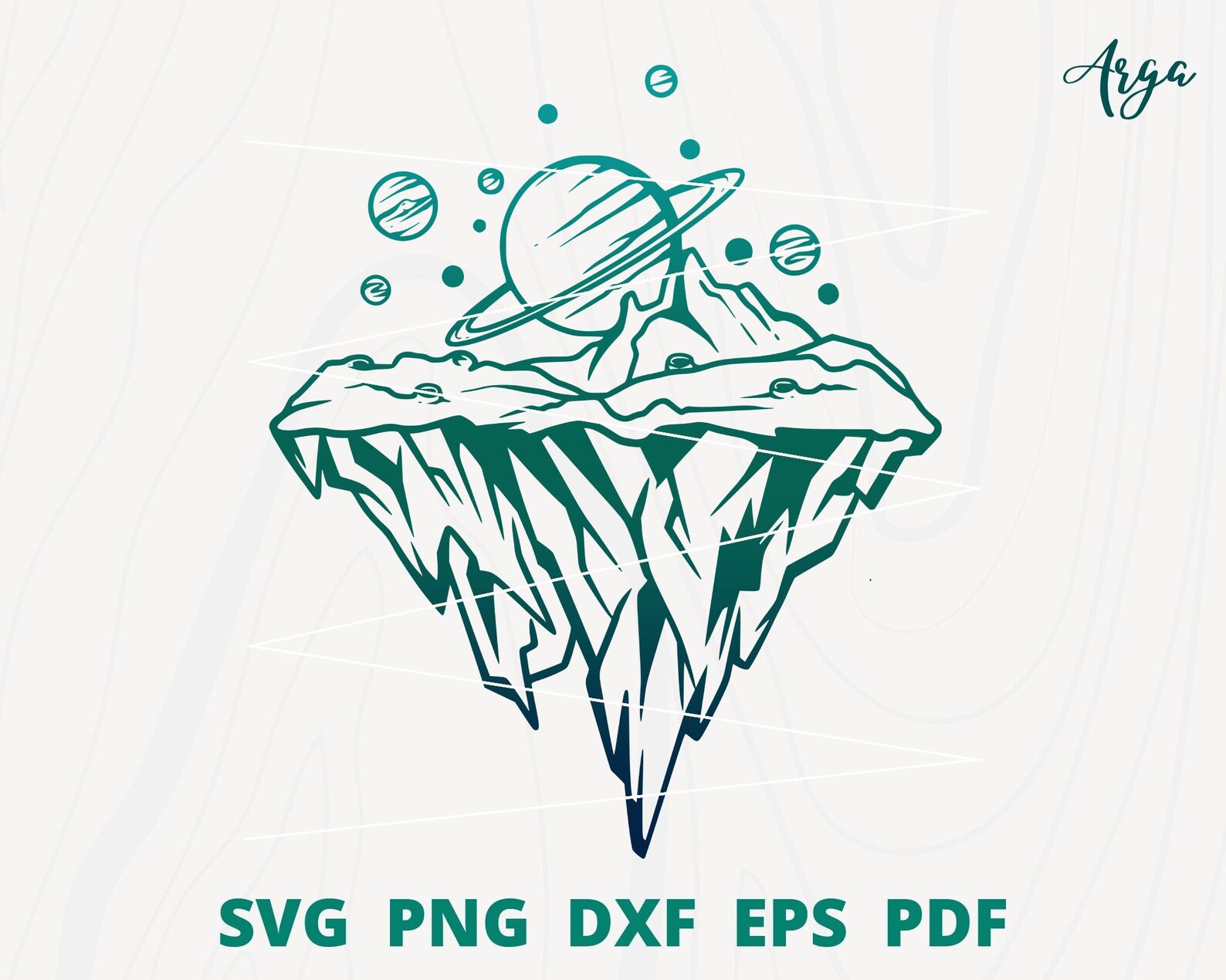 Planet Svg Floating Planet Svg Floating Island Svg Sky - Etsy
