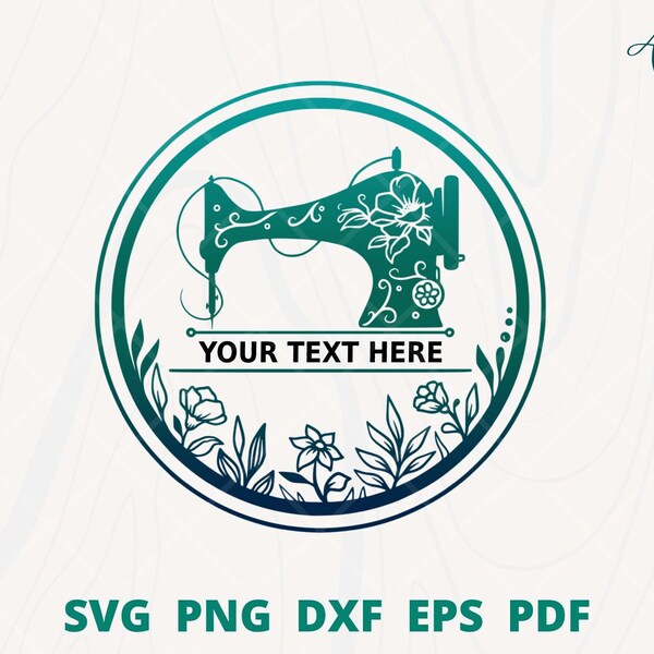 Sewing Machine Svg - Etsy
