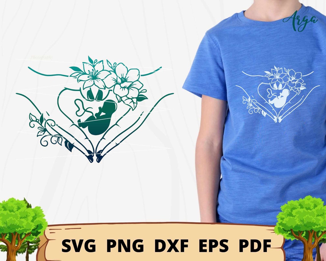 Pregnancy Svg Pregnant Care Svg Obstetricians Logo Hand - Etsy