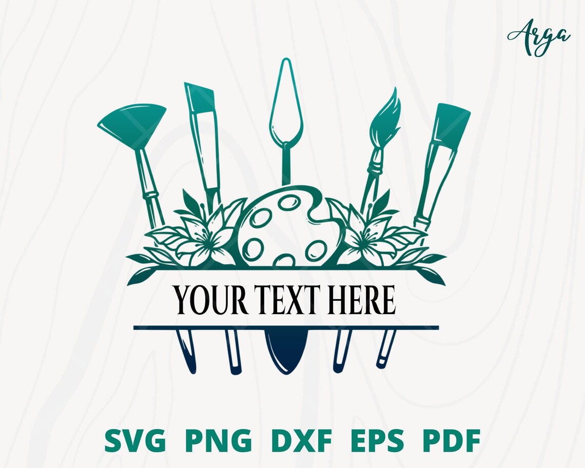 Painting Tool Svg Art Tool Svg Artist Tool Svg Painting - Etsy