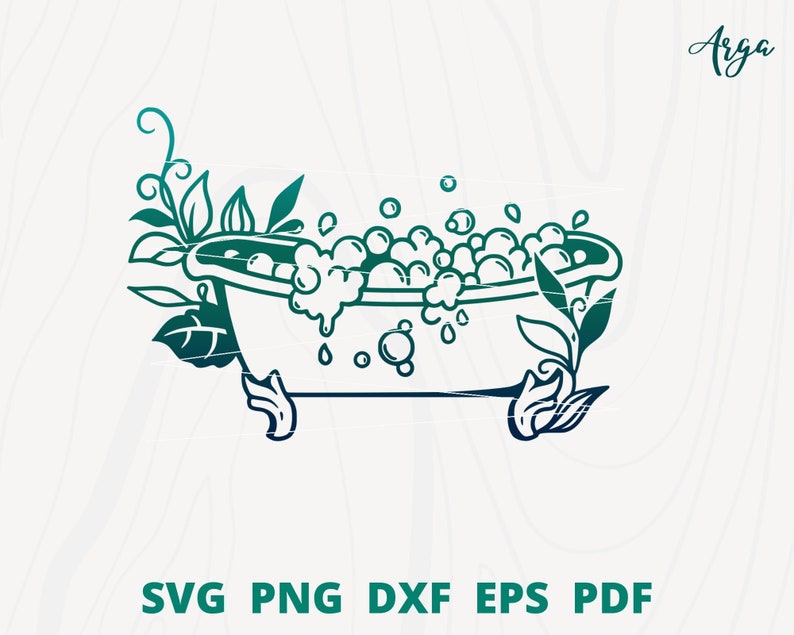 Bathtub Svg Bundle Bathtub Svg Clawfoot Tub Svg Bathroom - Etsy