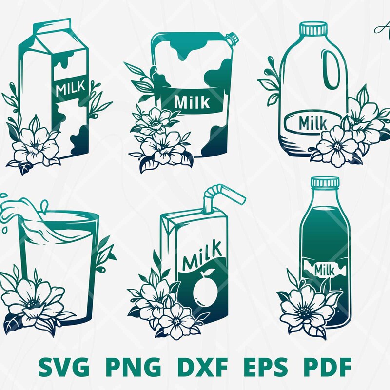 Fresh Milk Svg - Etsy