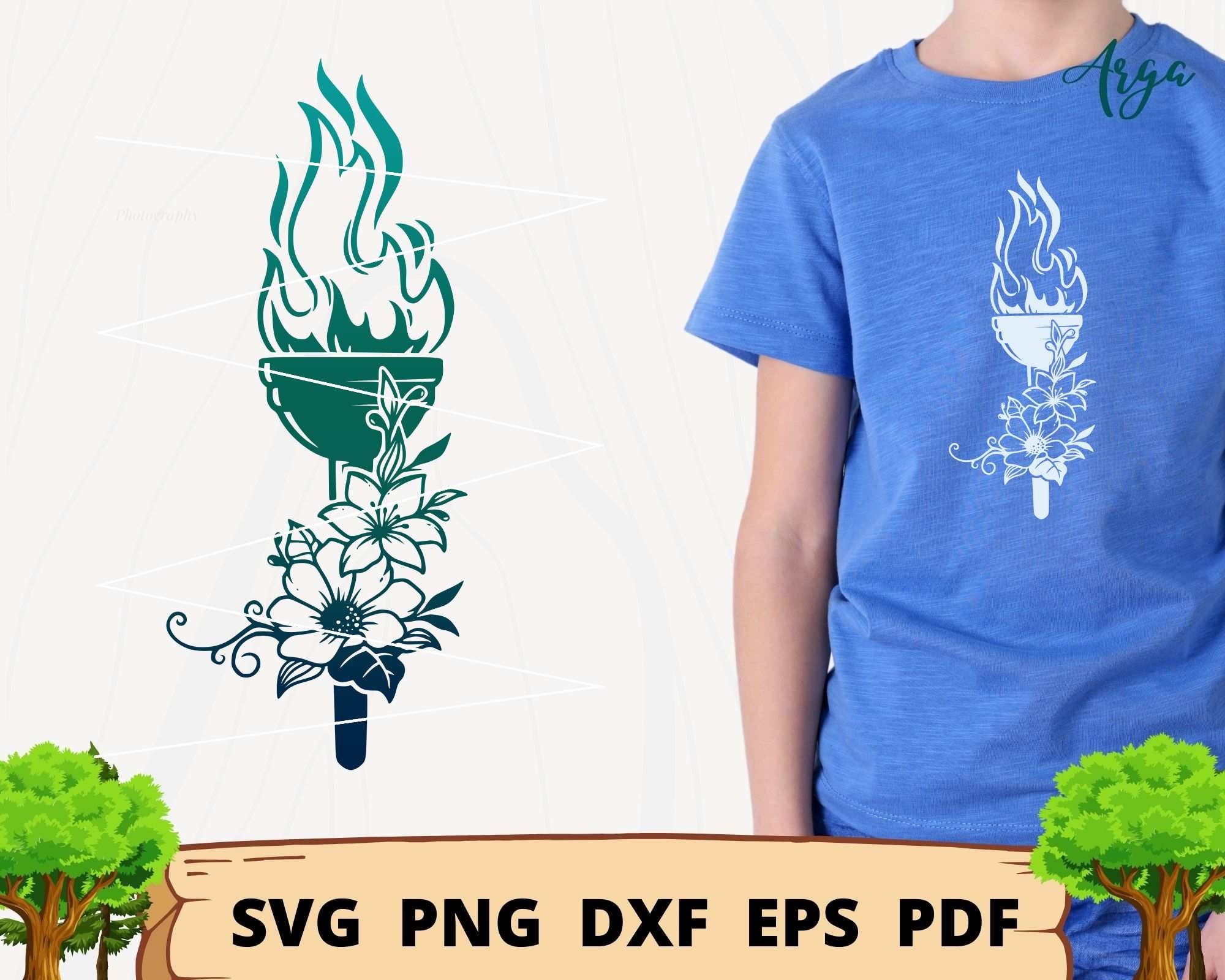 Torch svg, Hand Torch svg, Torch mit Blume svg, Olympische Torch svg ...