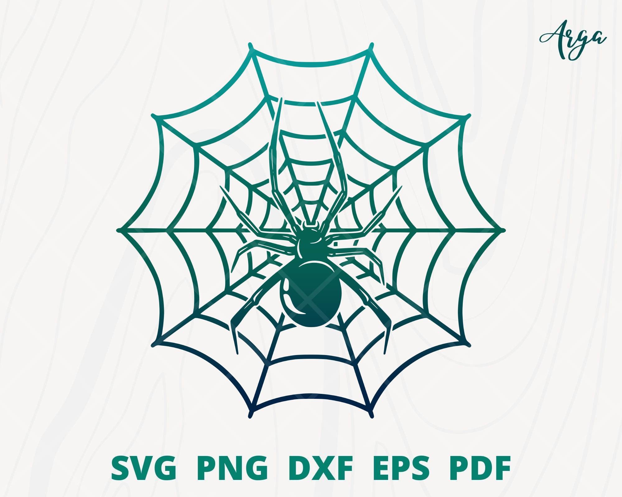 Spider Web Svg Spider Svg Spider Web Wall Decor Spider Web - Etsy Ireland
