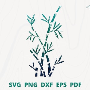 Bamboo Svg, Bamboo Stems Svg, Bamboo Svg Bundle, Bamboo Tree Svg ...