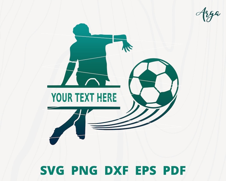 Split Monogram Soccer Svg World Cup Svg Soccer Team Svg - Etsy