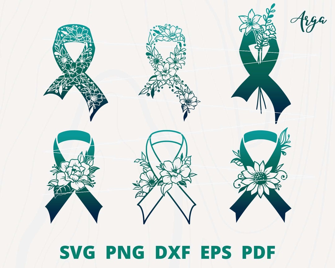 Breast Cancer SVG Bundle, Awareness Ribbon SVG, Cancer Svg, Cancer ...
