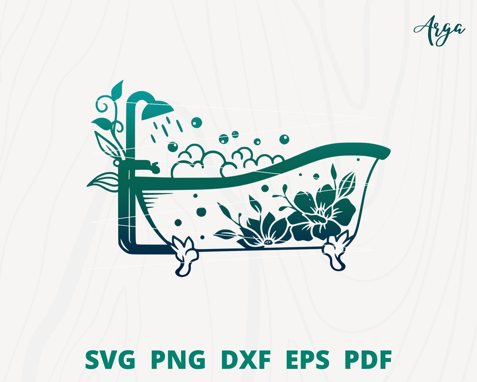 Bathtub Svg Bundle Bathtub Svg Clawfoot Tub Svg Bathroom - Etsy
