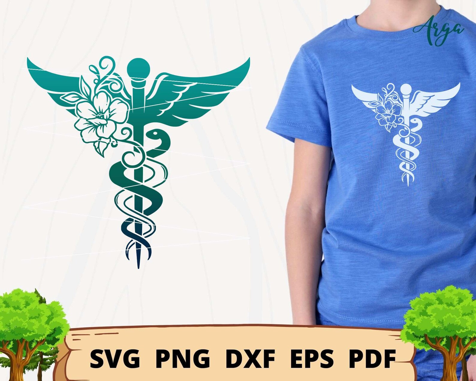 Medical Symbol Svg, Medical Logo Svg, Medical Caduceus Svg, Hospital ...