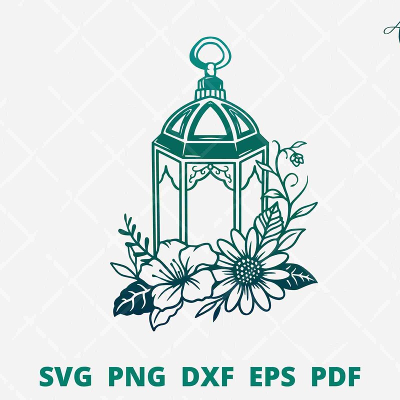 Ramadan Lantern Svg - Etsy