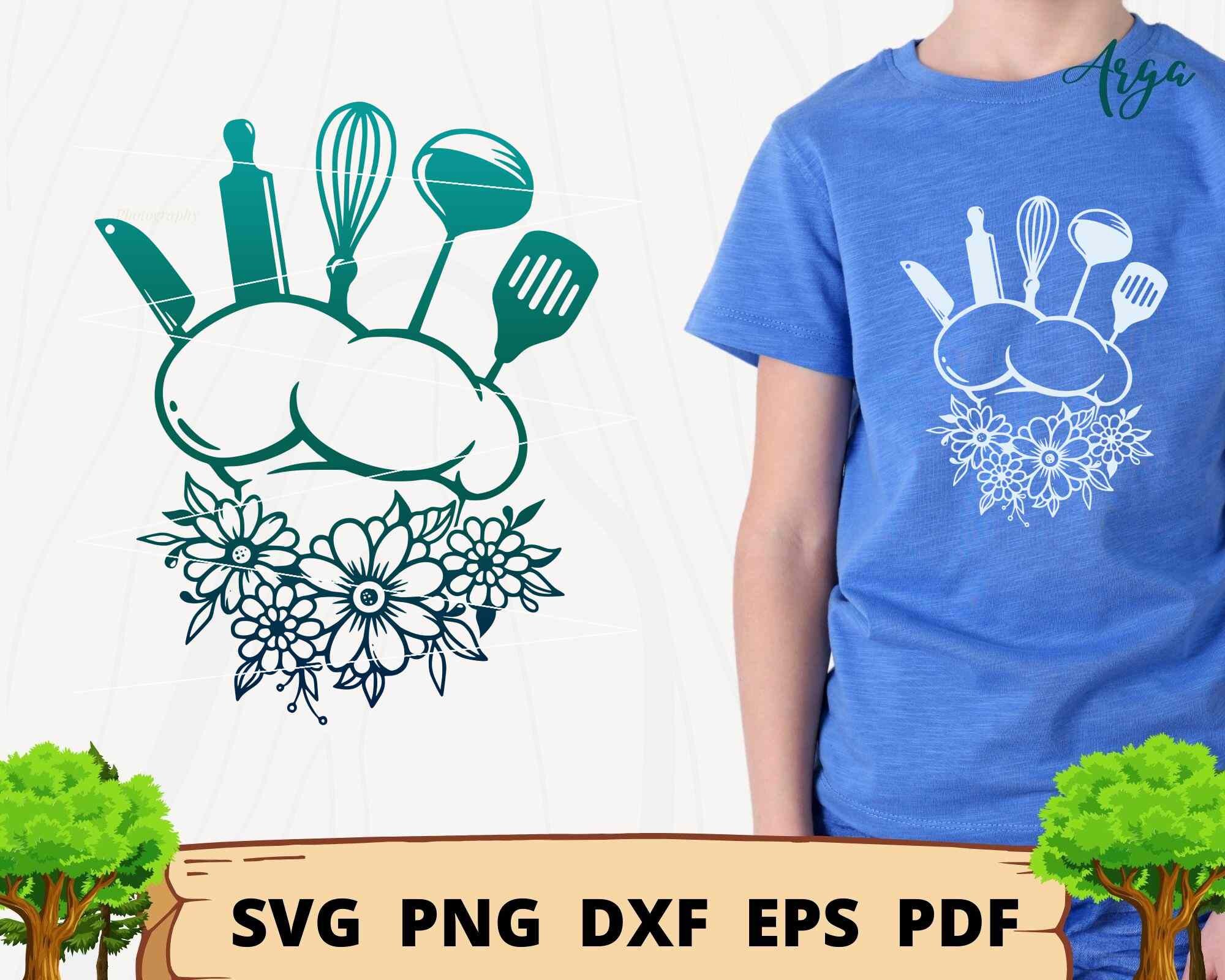 Chef Svg Chef Girl Svg Chef Mom Svg Chef Tools Svg Floral - Etsy Australia
