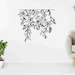 Floral in Wall Svg, Hanging Vines Svg, Hanging Branches Svg, Flower in ...