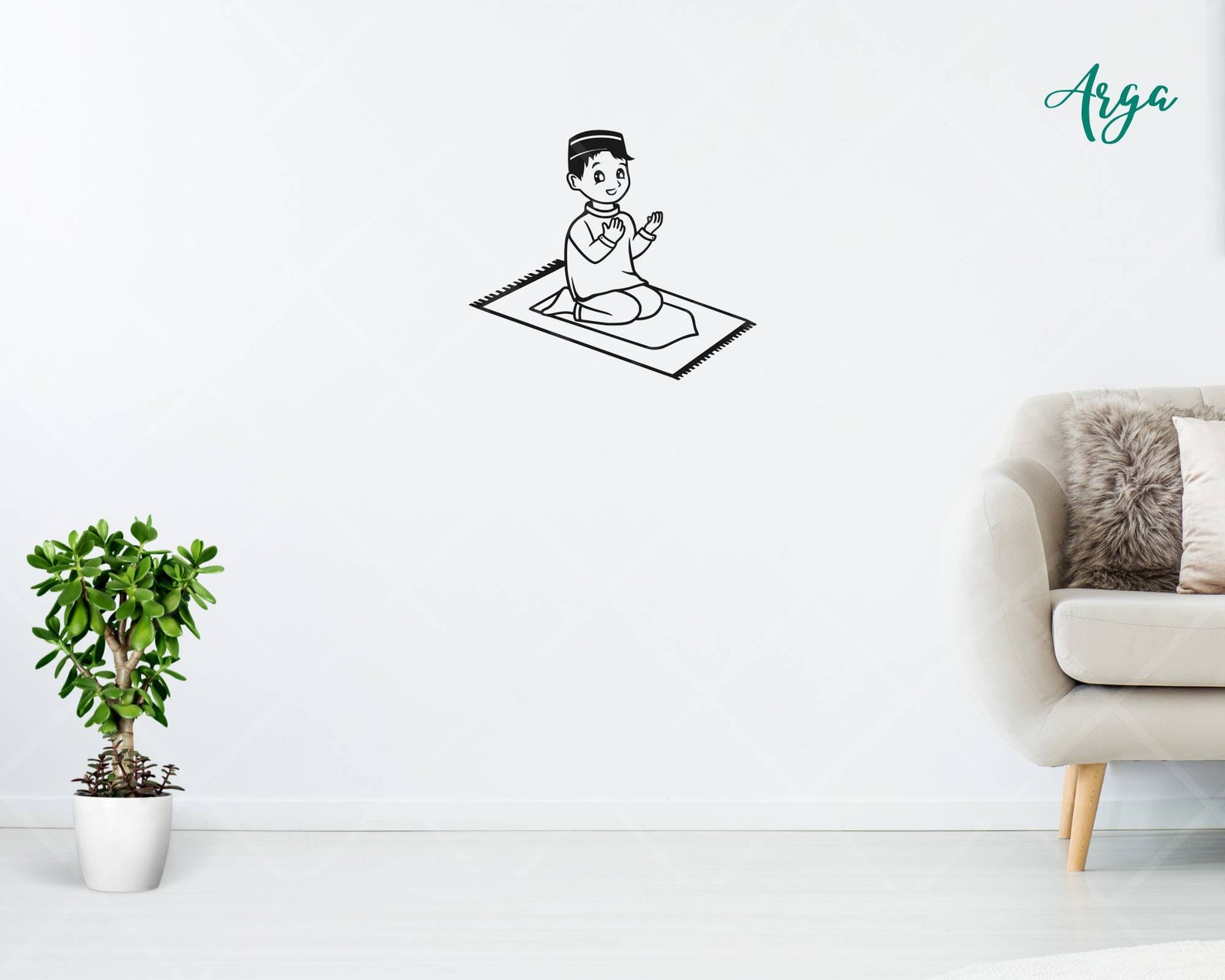 Muslim Boy Praying Svg Muslim Pray Svg Muslim Kids Praying | Etsy