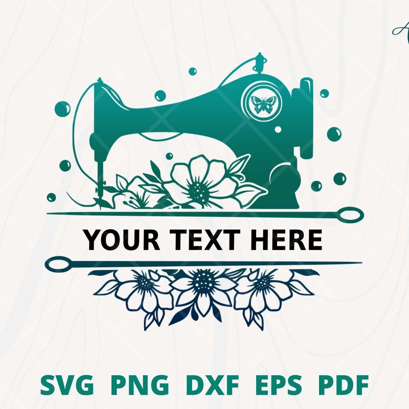 Sewing Machine Svg - Etsy