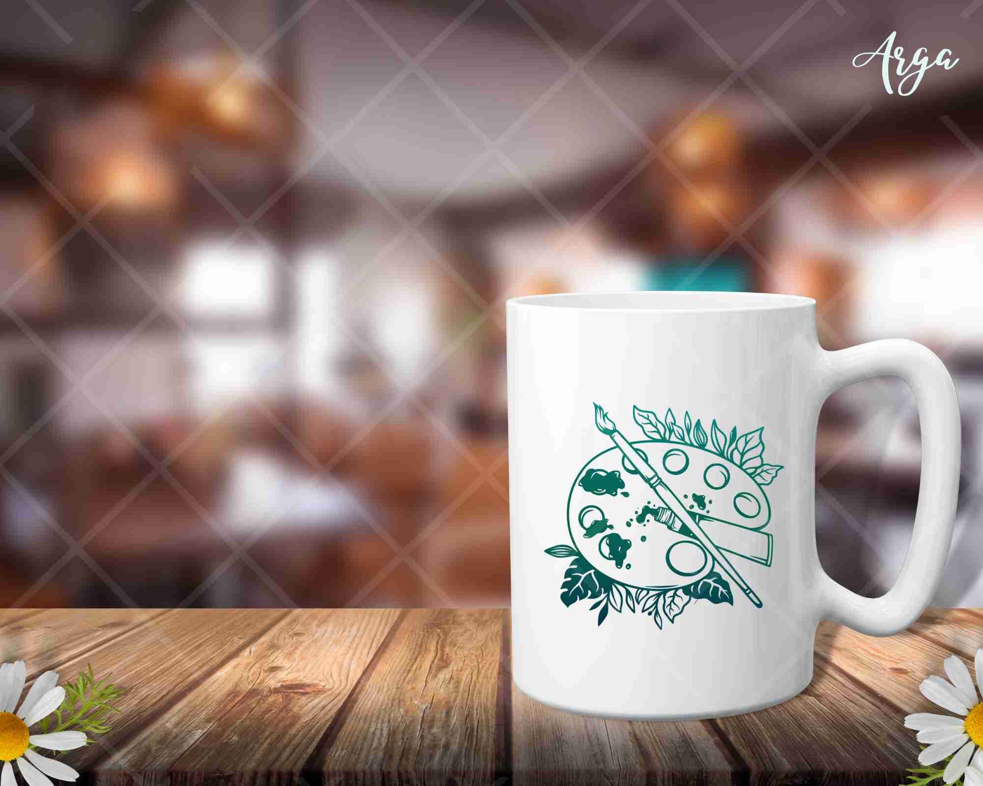 Paint Palette Svg Art Tool Svg Painting Tool Svg Artist - Etsy