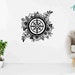 Compass Rose Svg, Vintage Compass Svg, Floral Compass Svg, Compass With ...