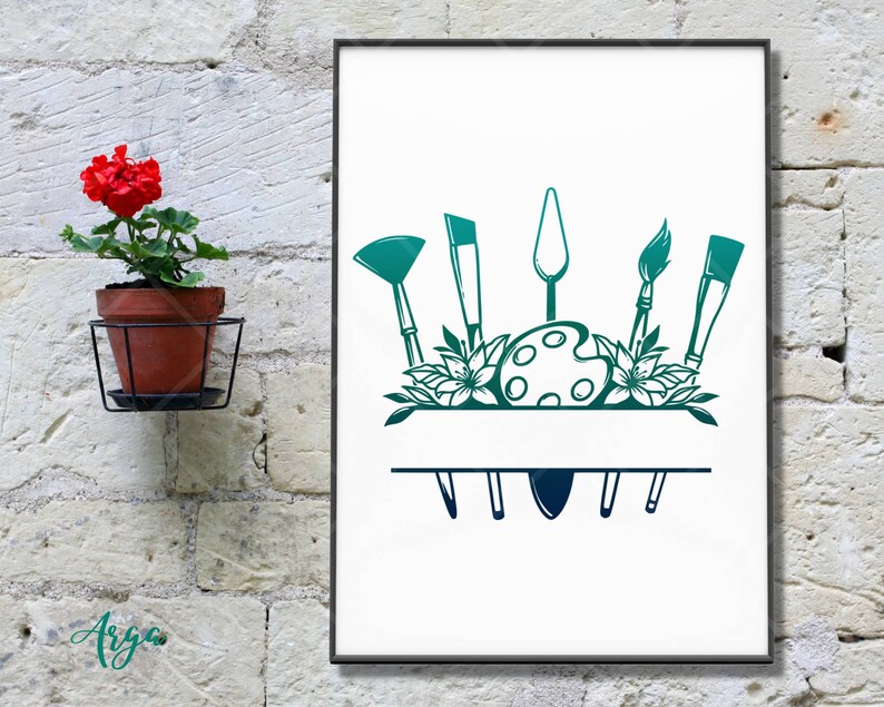 Painting Tool Svg Art Tool Svg Artist Tool Svg Painting - Etsy
