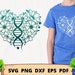 DNA Svg Love DNA Flower DNA Svg Science Svg Floral Dna - Etsy