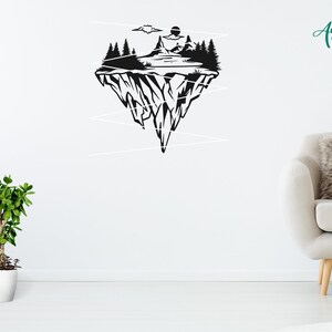 Lake Svg, Floating Lake Svg, Floating Island Svg, Sky Island Svg, Lake ...