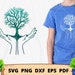 Holding Tree Svg, Tree Svg, Hand Landscape Svg, Tree Wall Decor, Hands ...