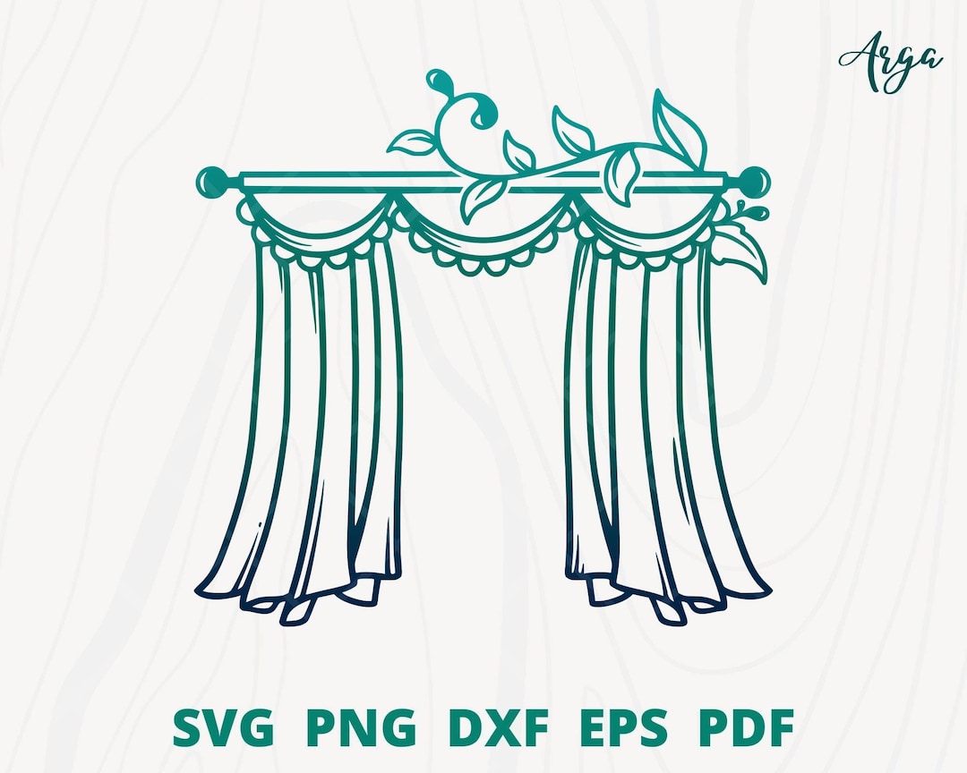 Curtain Svg, Windows Curtain Svg, Theater Curtain Svg, Curtain Clip Art ...