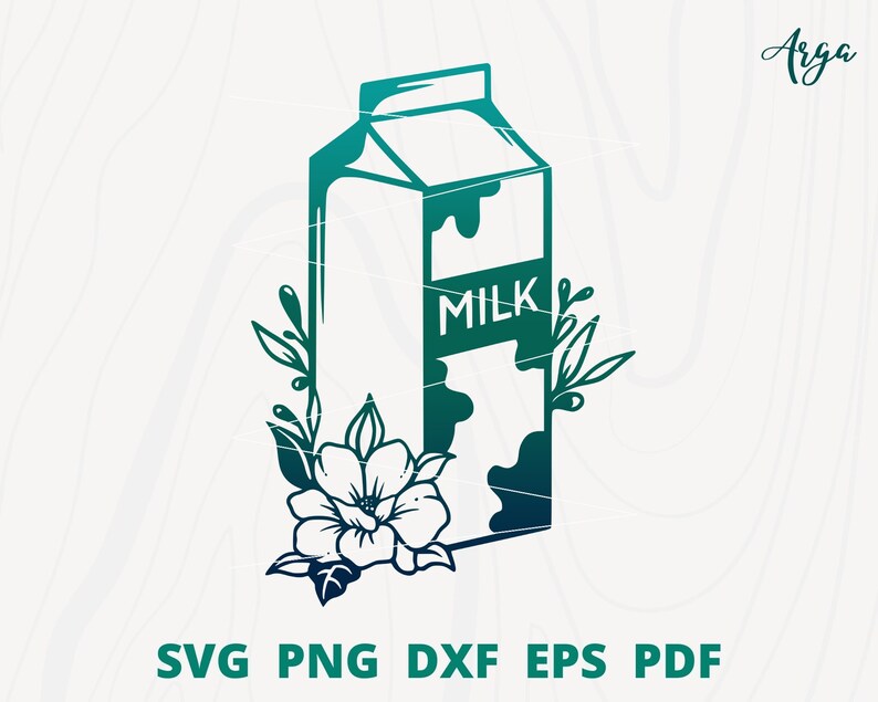 Milk Svg Bundle Milk Bottle Svg Milk Carton Svg Milk Glass - Etsy
