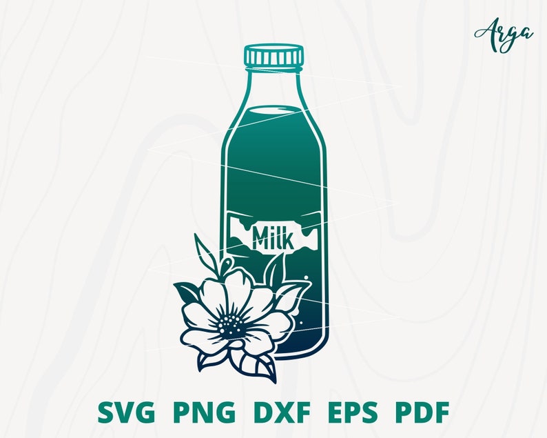 Milk Svg Bundle Milk Bottle Svg Milk Carton Svg Milk Glass - Etsy
