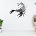 Floral Scorpion Svg, Scorpion Svg, Scorpion With Flower, Scorpio Svg ...