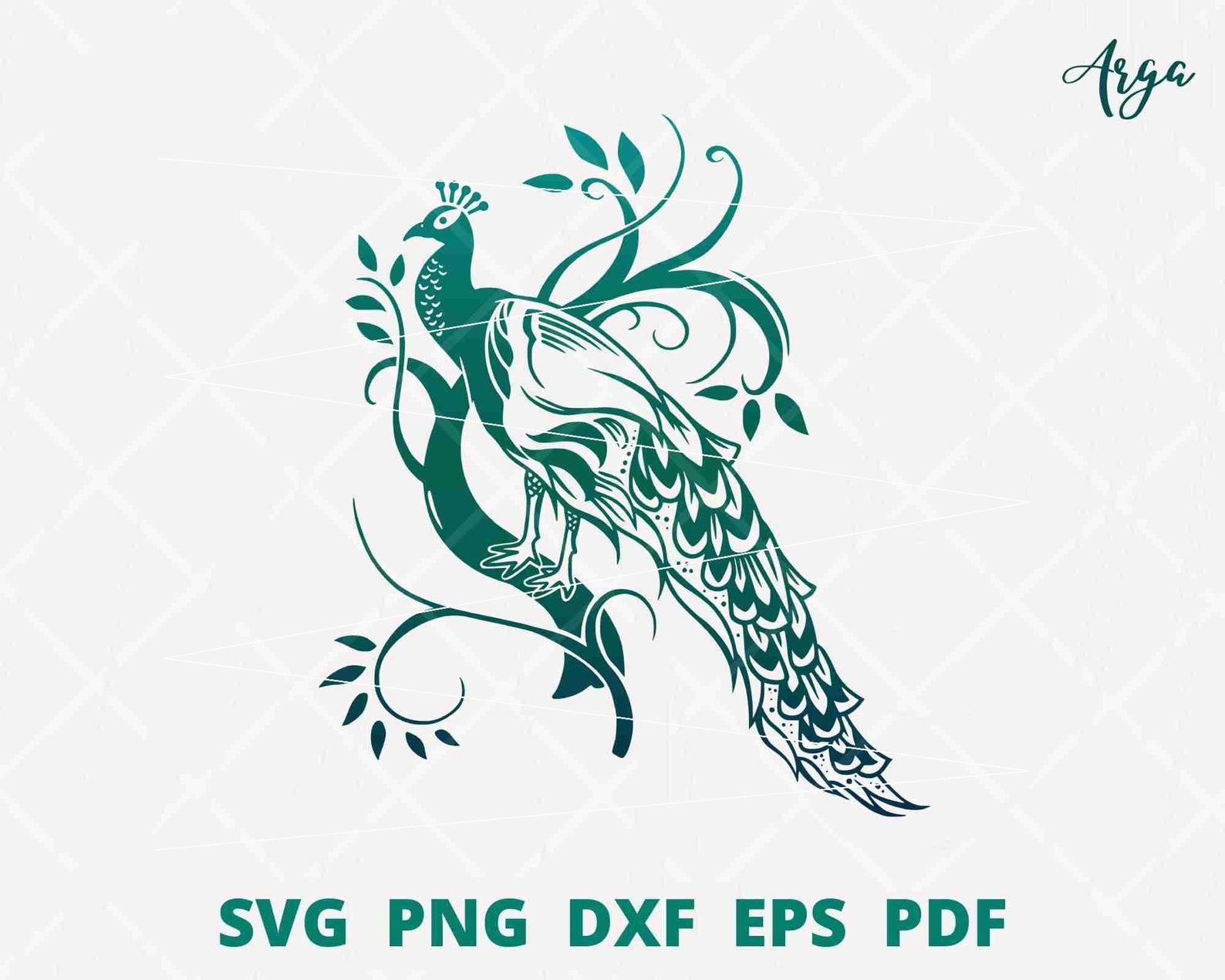 Peacock Svg Bundle Peacock Cut File Peacock Feather Svg - Etsy
