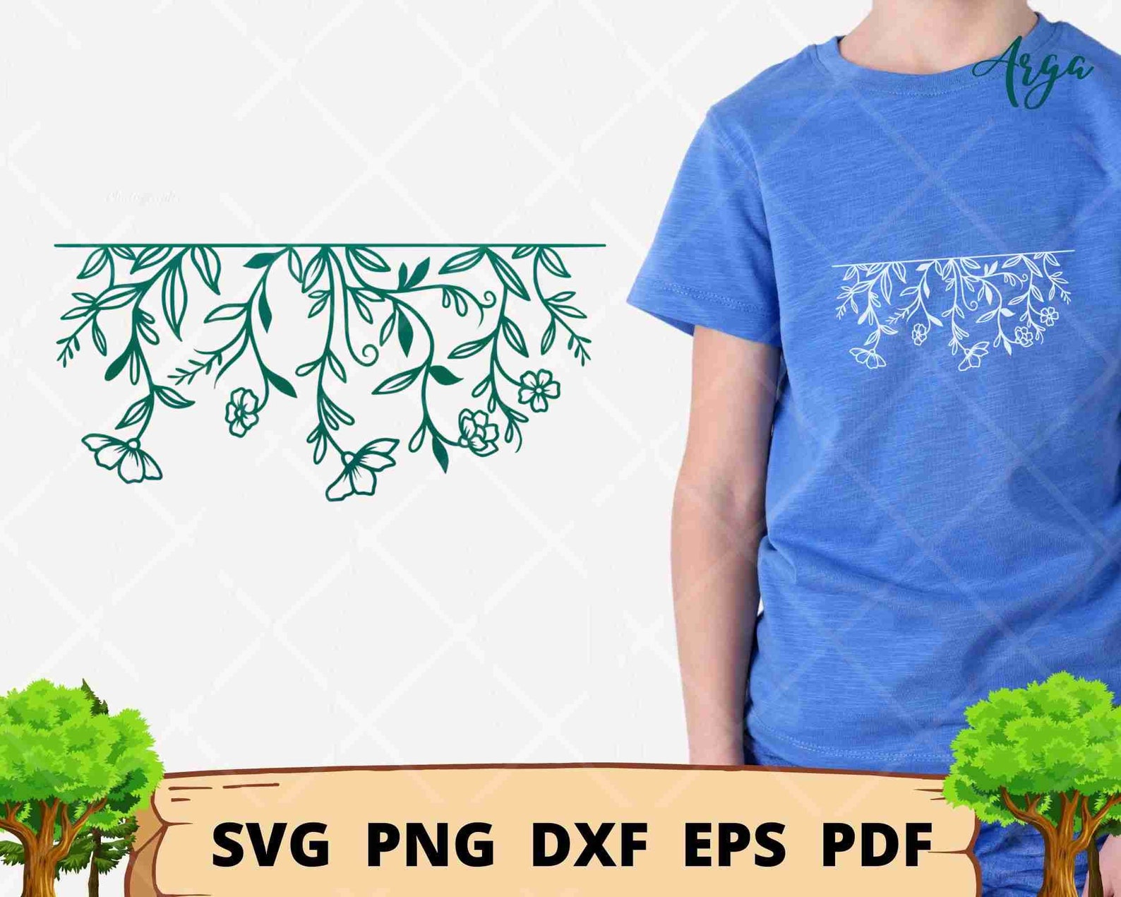 Hanging Flower Svg Hanging Vines Svg Hanging Plant Svg - Etsy