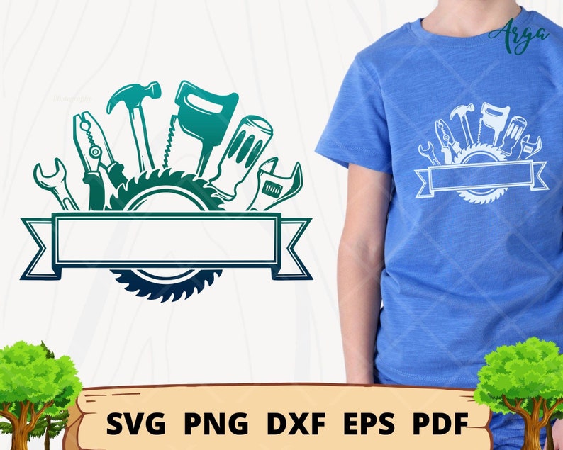Carpenter Tool Svg Split Monogram Carpenter Tool Svg - Etsy