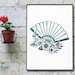 Floral Hand Fan Svg, Folding Hand Fan Svg, Hand Fan With Flower Png ...