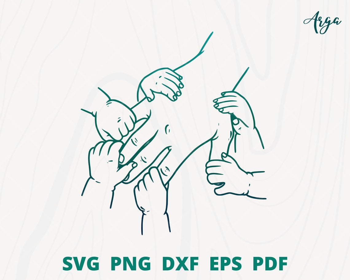Father and Son Svg Father Hand Svg Bundle Father Hold - Etsy