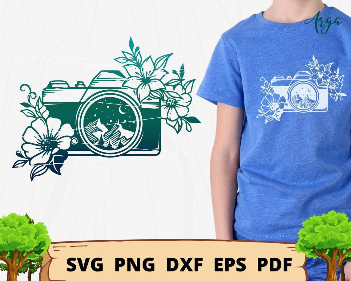 Photography Svg Camera Svg Flower Camera Svg Photographer - Etsy