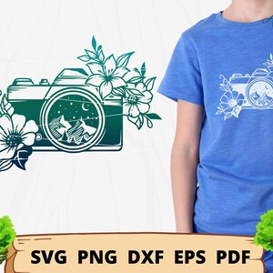 Photography Svg, Camera Svg, Flower Camera Svg, Photographer Svg, DSLR ...