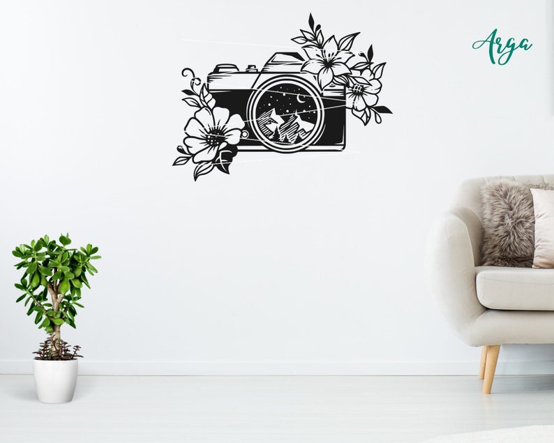Photography Svg Camera Svg Flower Camera Svg Photographer - Etsy