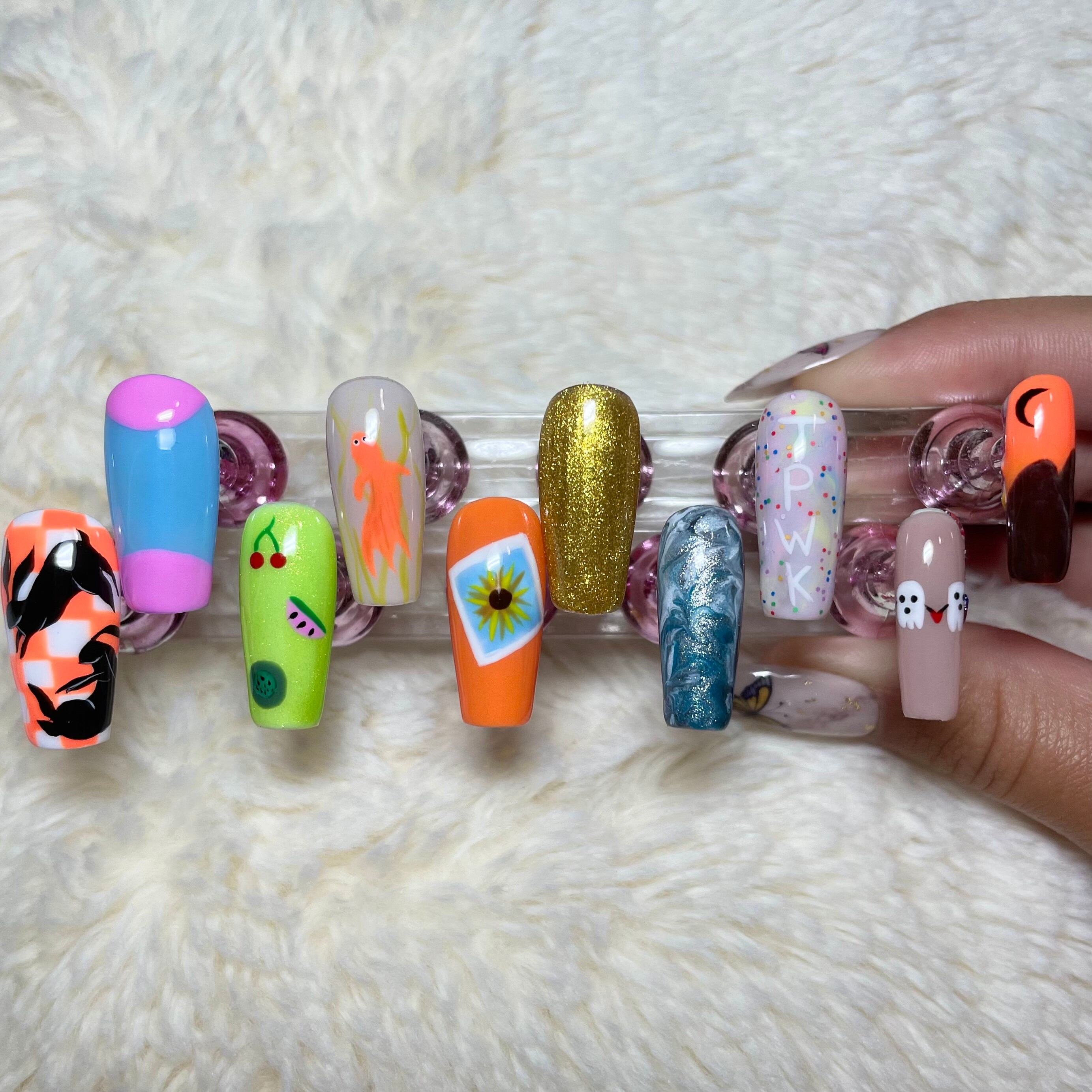 One Direction Stick On Nails
