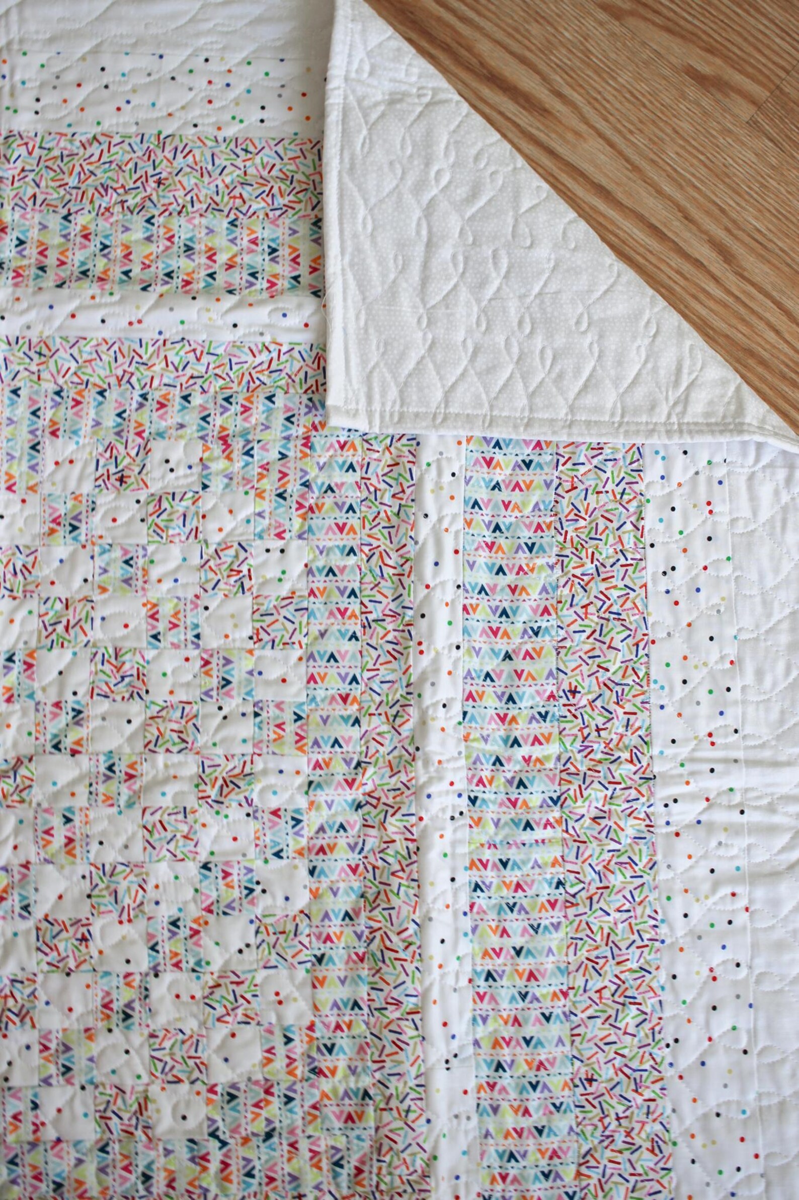 Vintage Moda Fabric Baby Quilt - Etsy