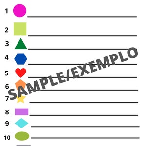 Learn Brazilian Portuguese Kids Shapes Game PDF Digital Downloadable ...