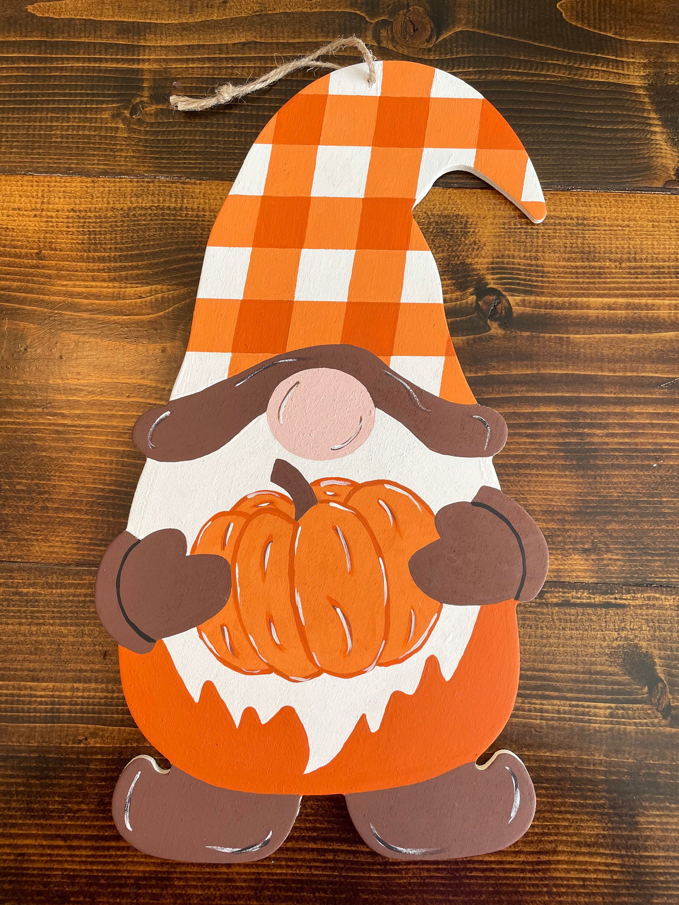 Fall Gnome Door Hanger - Etsy