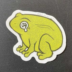 Sad Fwog Sticker - Etsy