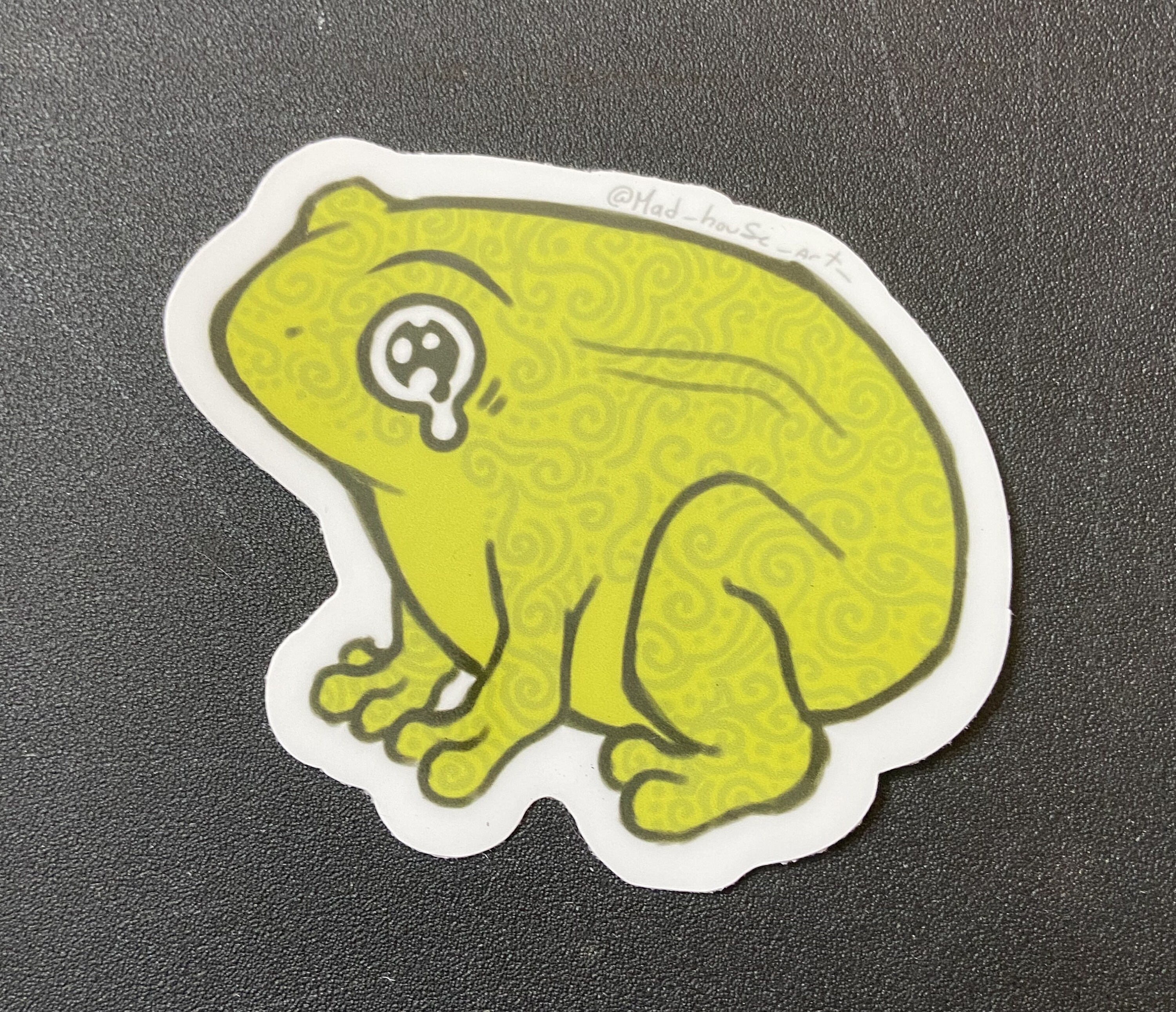 Sad Fwog Sticker - Etsy