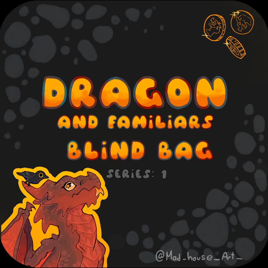Pre-orders Dragons and Familiars: Blind Bag series 1 - Etsy