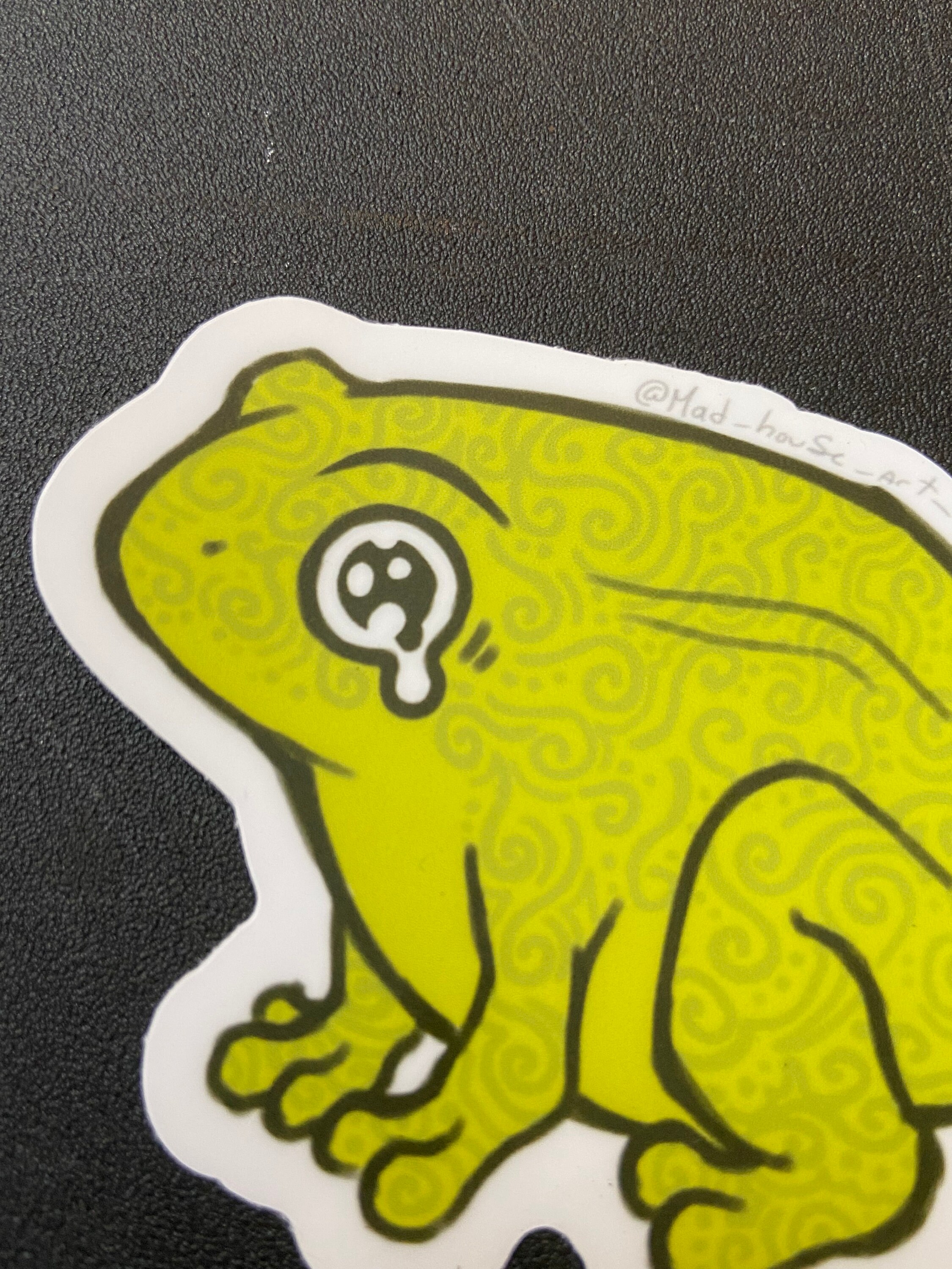 Sad Fwog Sticker - Etsy