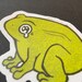 Sad Fwog Sticker - Etsy
