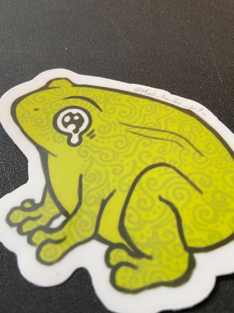 Sad Fwog Sticker - Etsy