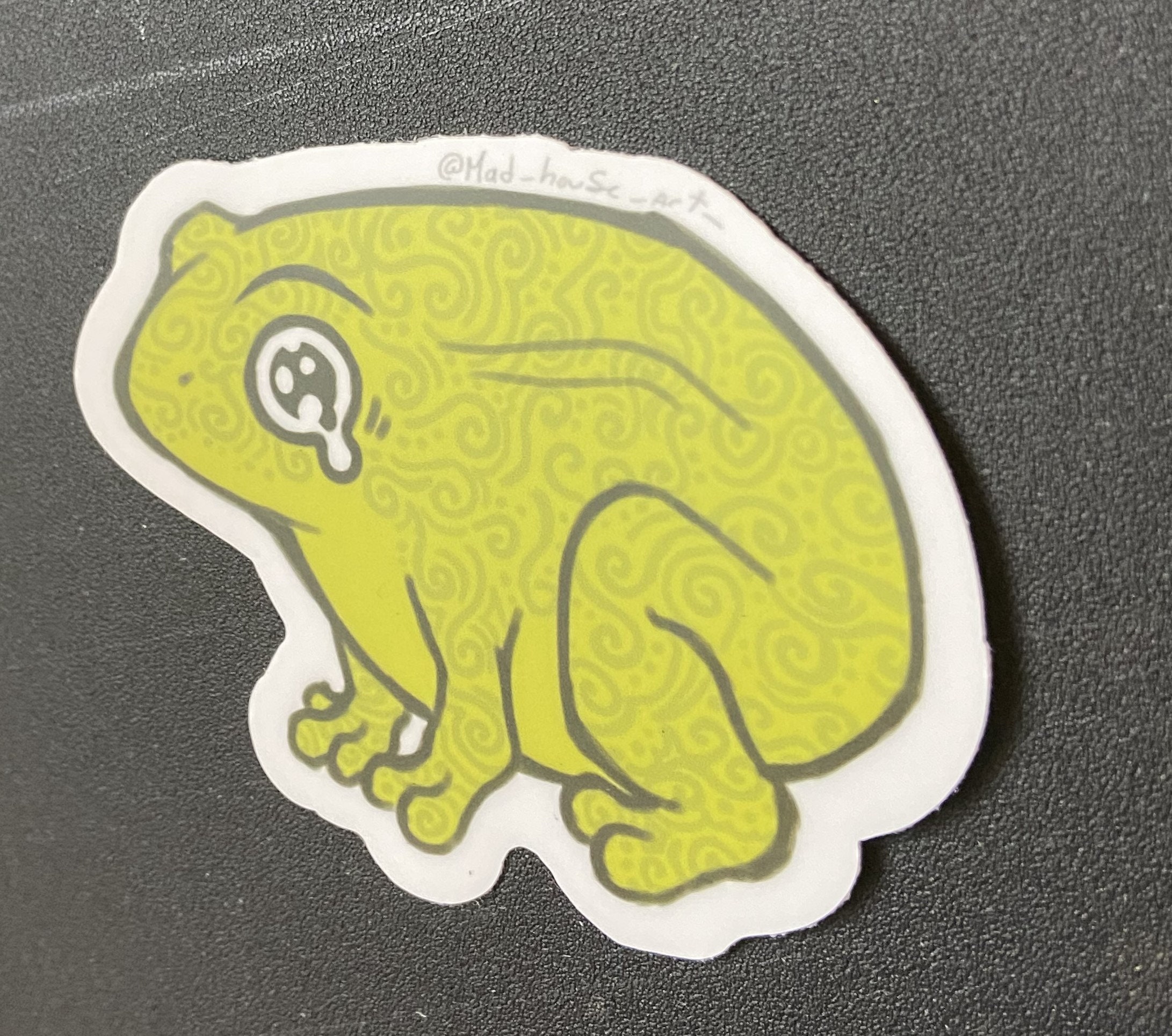 Sad Fwog Sticker - Etsy