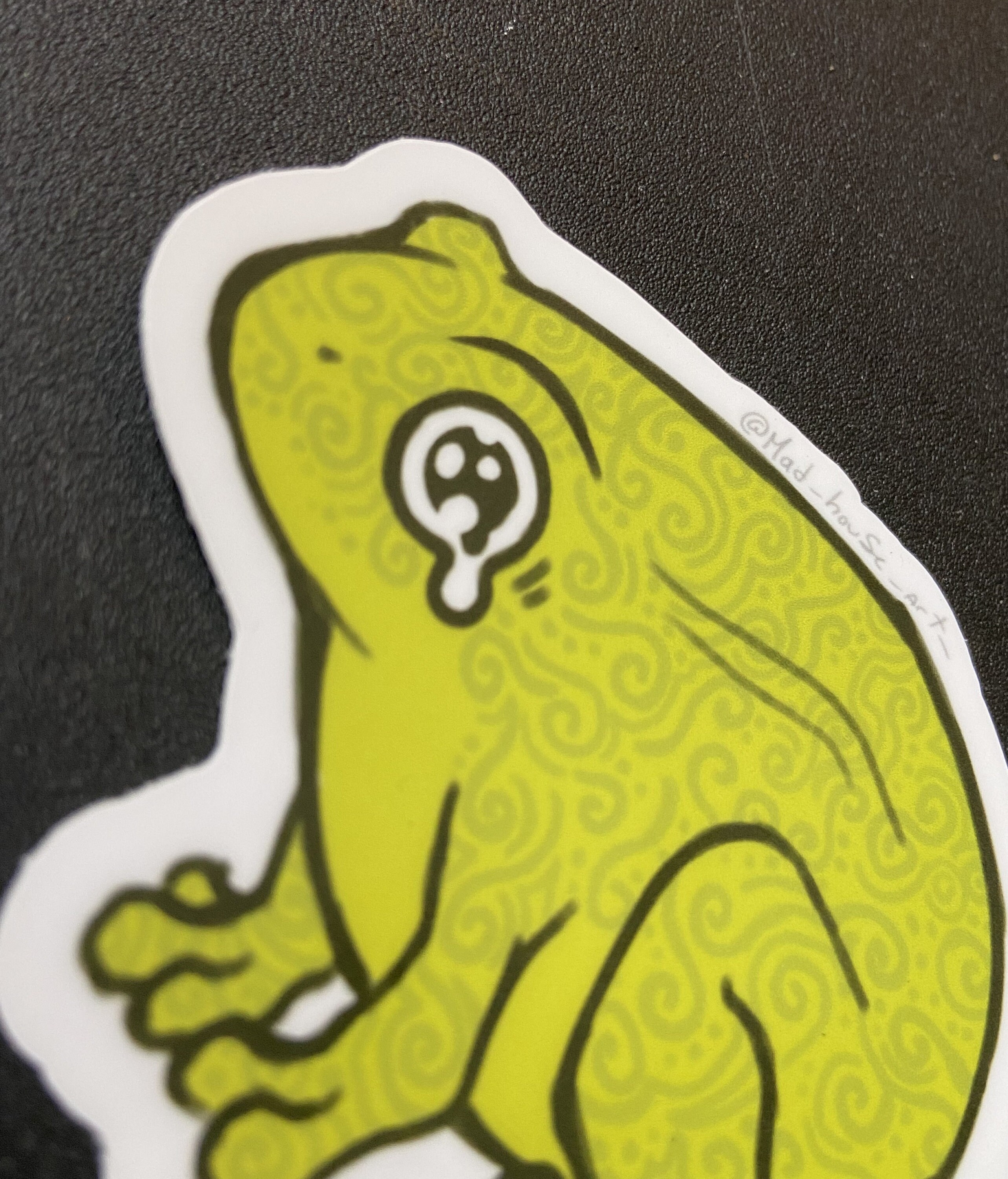 Sad Fwog Sticker - Etsy
